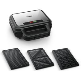 Sandwich maker multifuncțional Tefal UltraCompact 3 în 1 SW383D10, 700W ...
